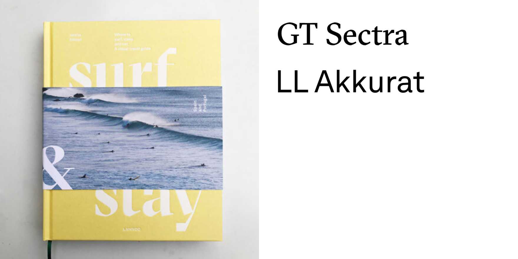 Surf & Stay - Fonts In Use