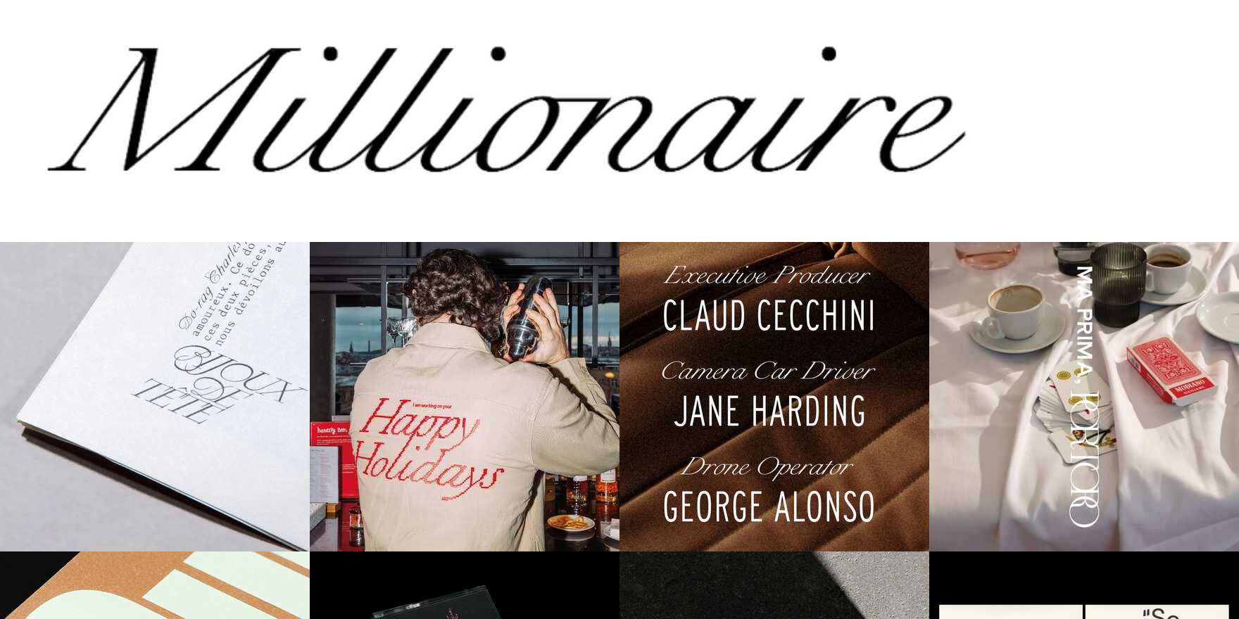 Millionaire in use - Fonts In Use