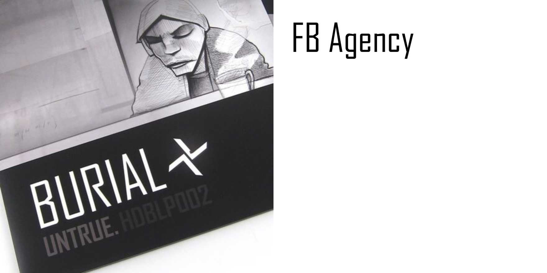Untrue – Burial - Fonts In Use