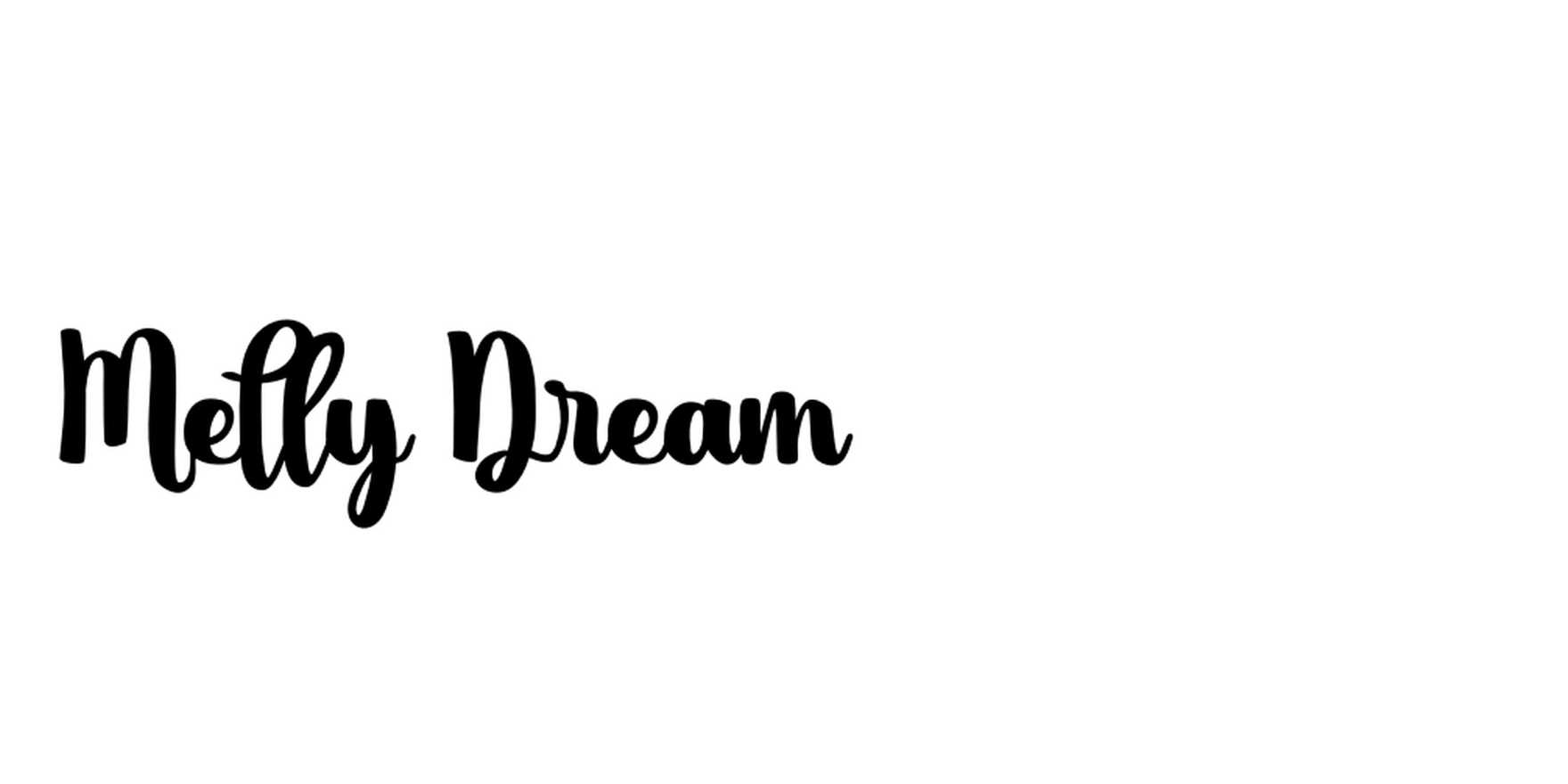 Melly Dream in use - Fonts In Use