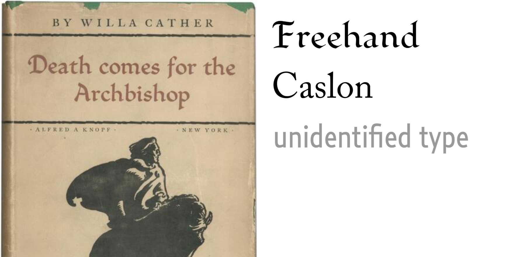 Death Comes for the Archbishop by Willa Cather (Alfred A. Knopf, 1927 ...