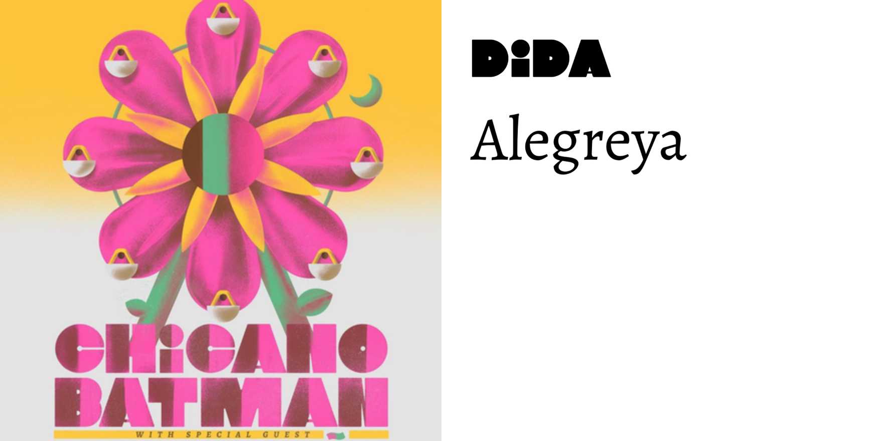 Chicano Batman spring 2022 tour and concert posters - Fonts In Use