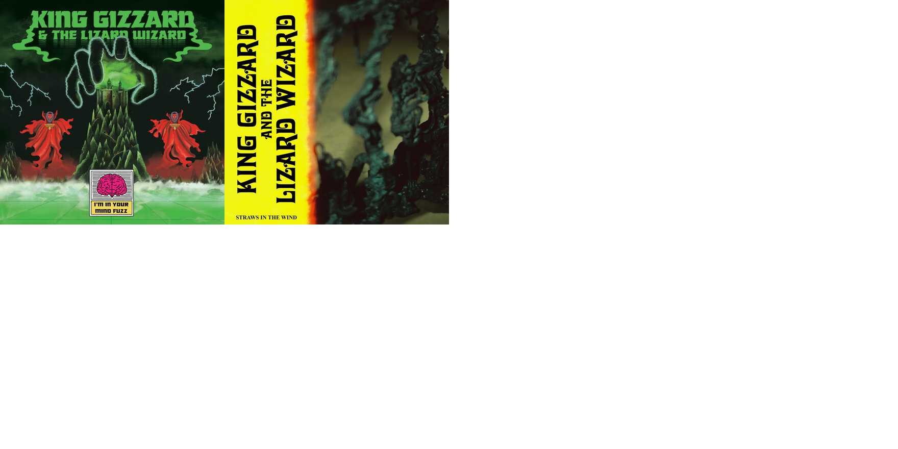 King Gizzard and The Lizard Wizard - Fonts In Use