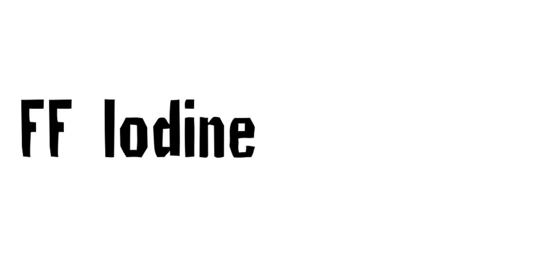 FF Iodine in use - Fonts In Use