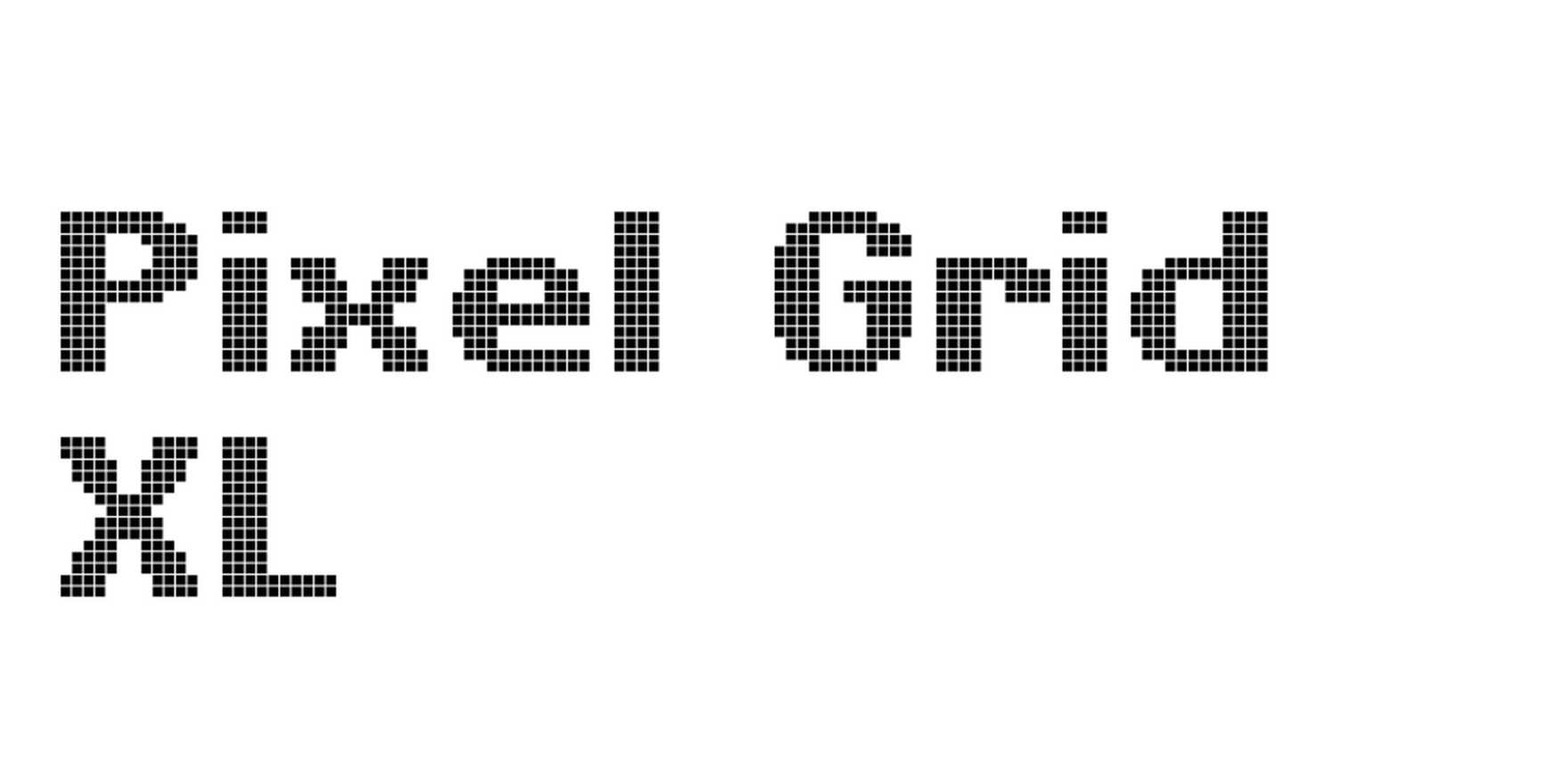 Pixel Grid XL in use - Fonts In Use