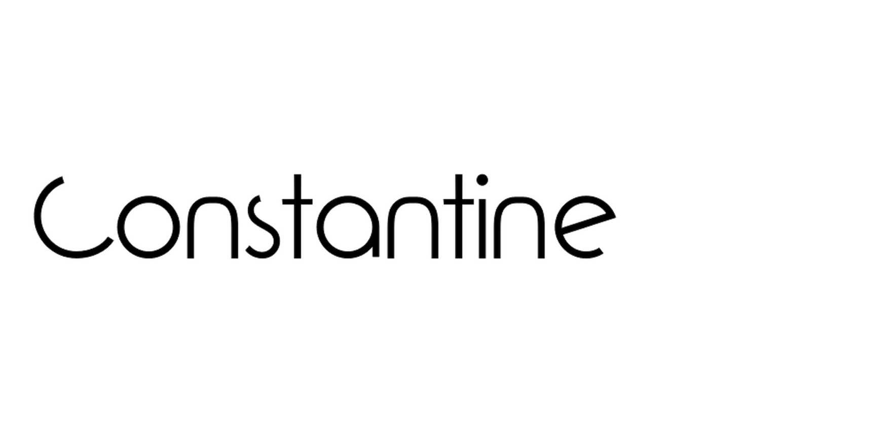Constantine in use - Fonts In Use