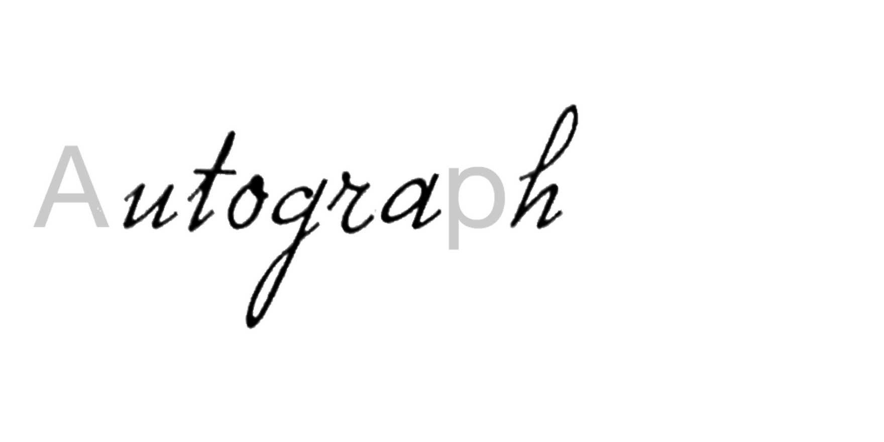 Autograph in use - Fonts In Use