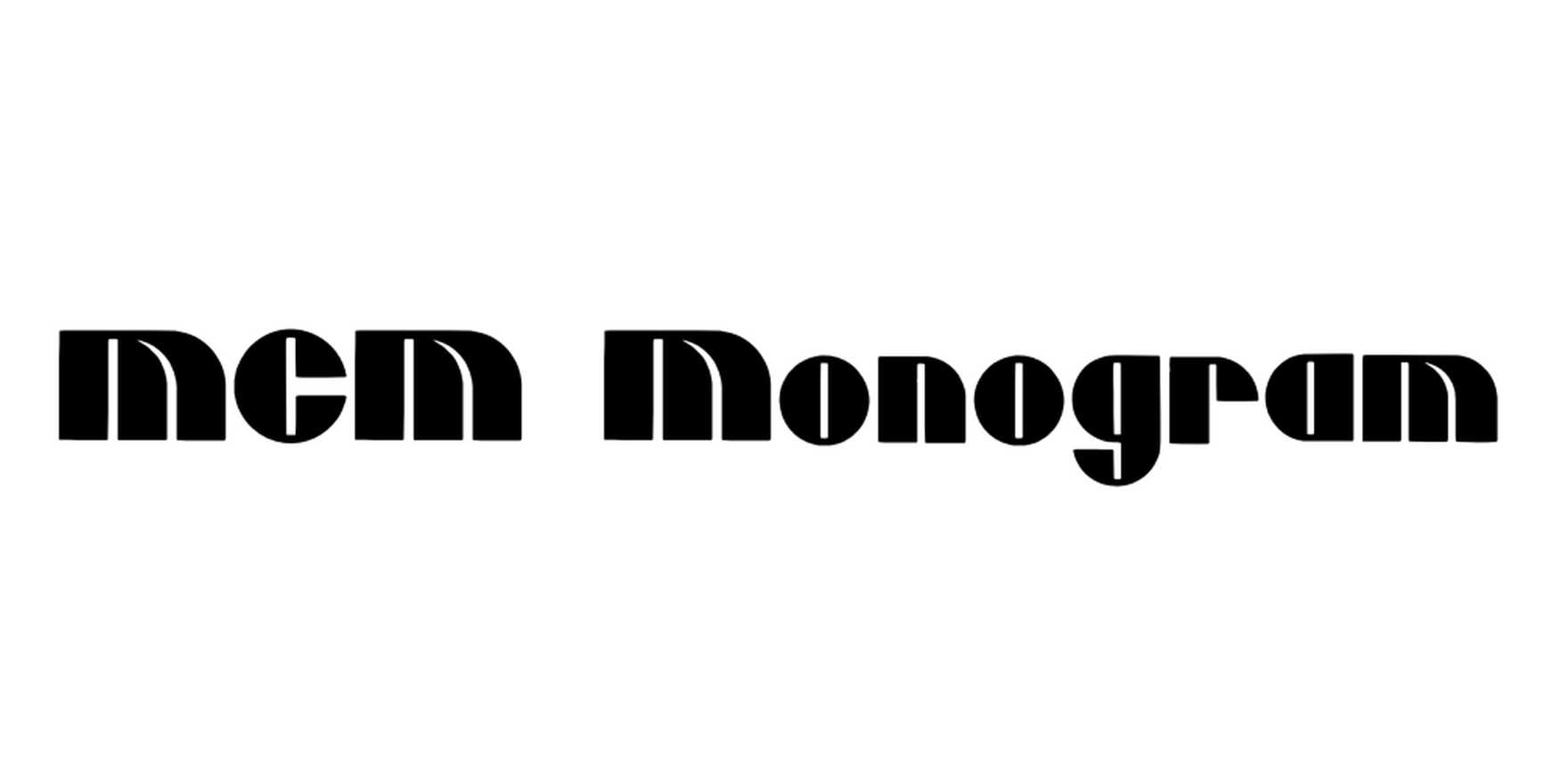 MCM Monogram in use - Fonts In Use