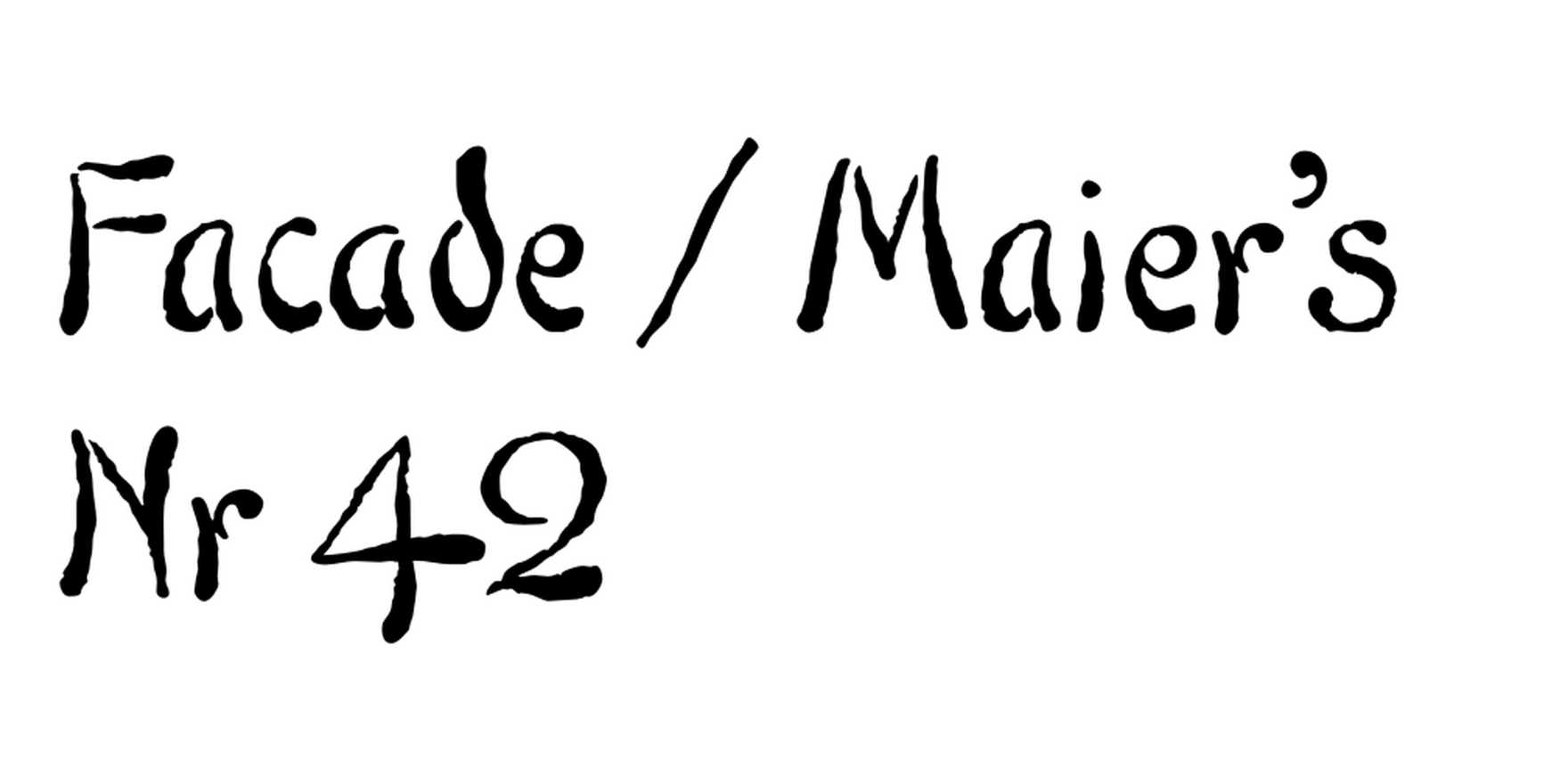 Facade (ingoFonts) in use - Fonts In Use