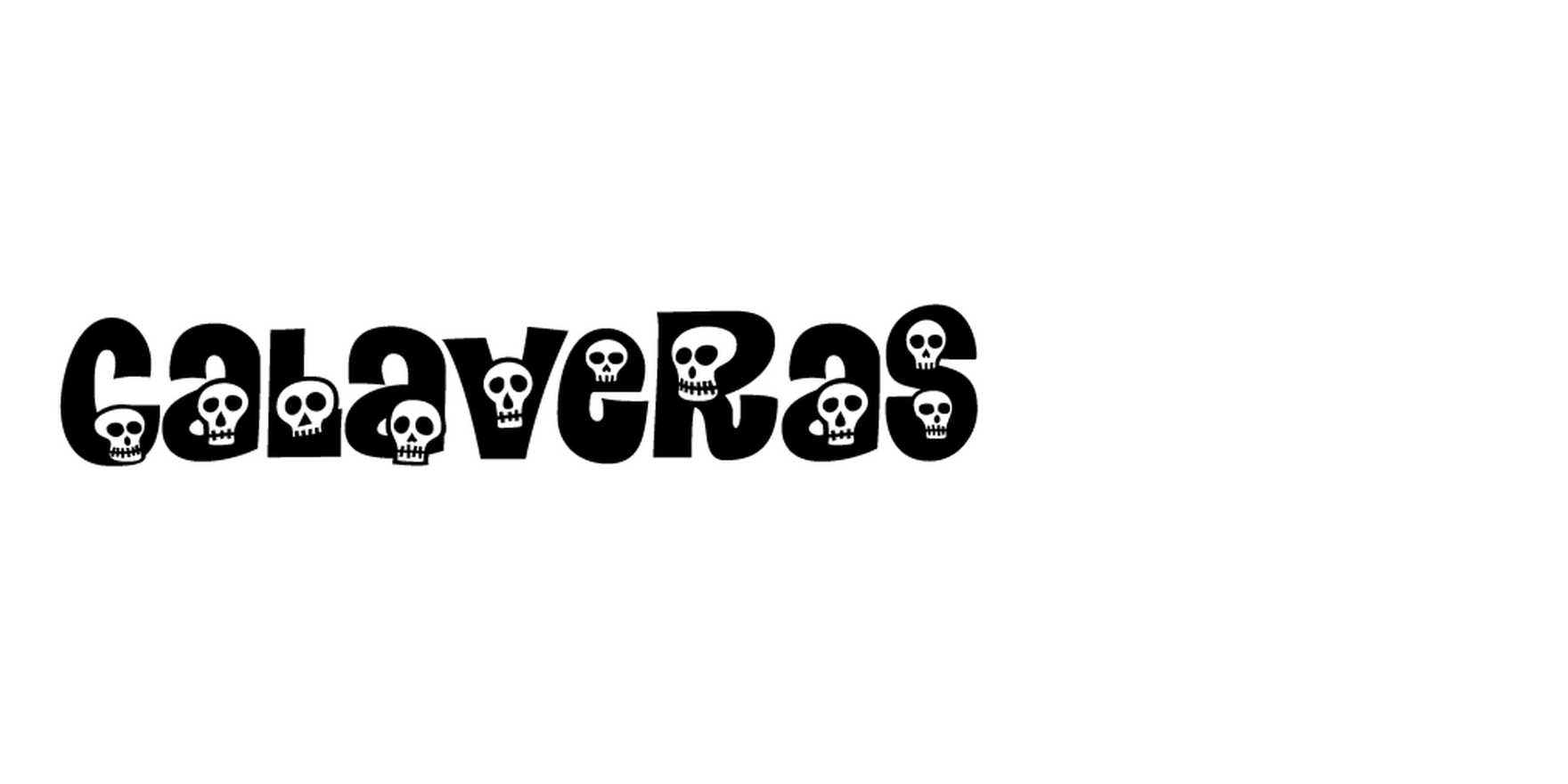 Calaveras in use - Fonts In Use
