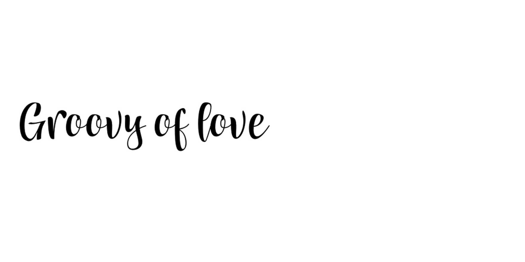 Groovy of love in use - Fonts In Use
