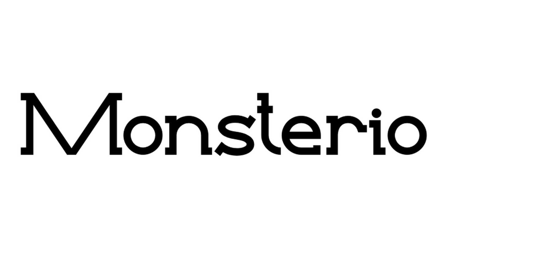 Monsterio in use - Fonts In Use