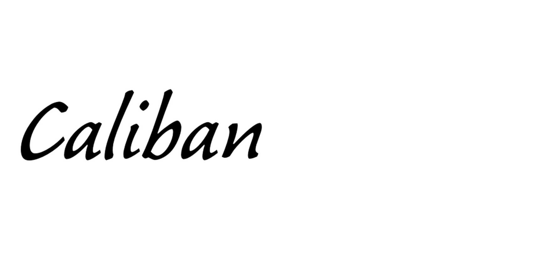 Caliban in use - Fonts In Use