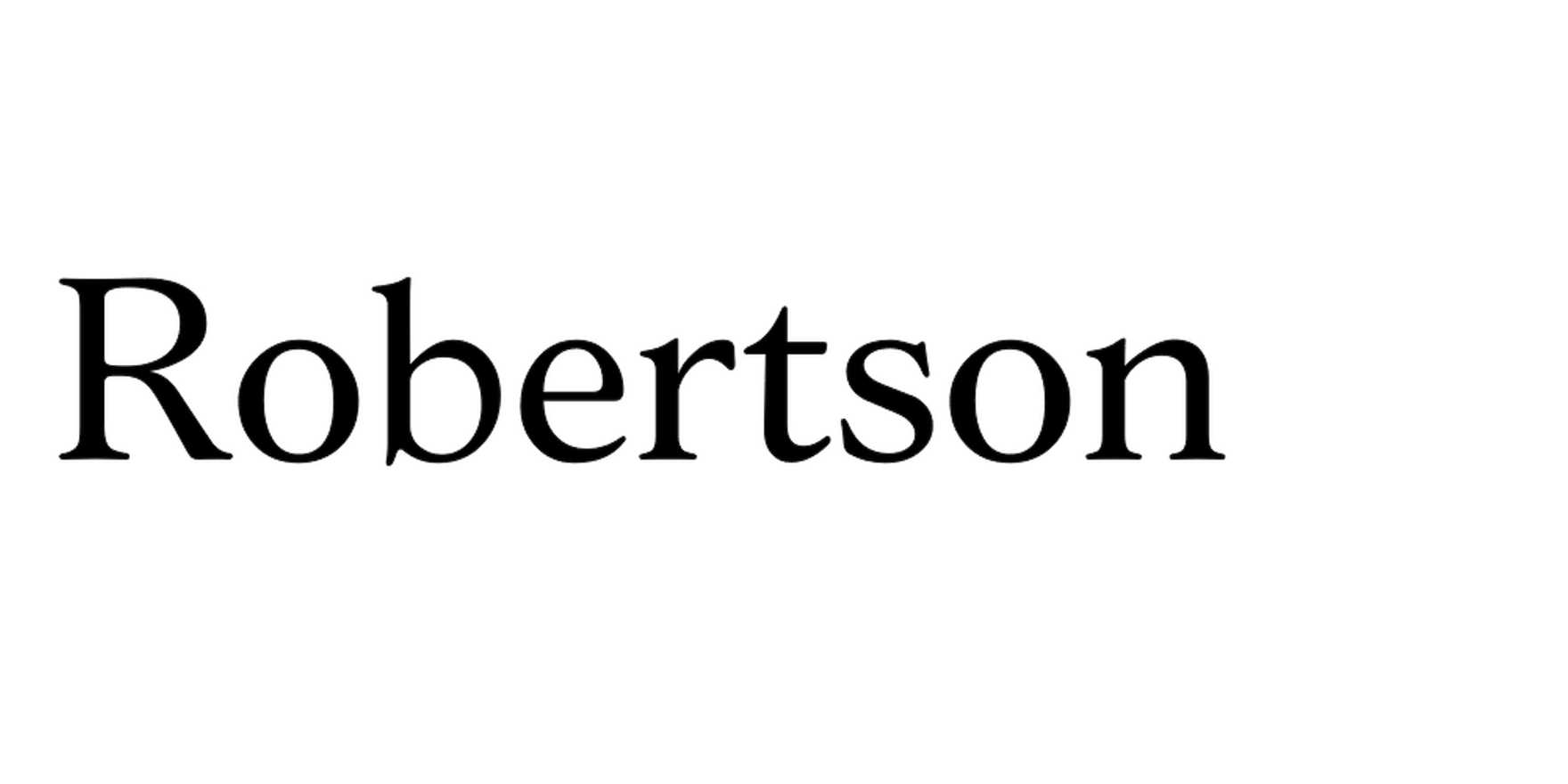 Robertson in use - Fonts In Use