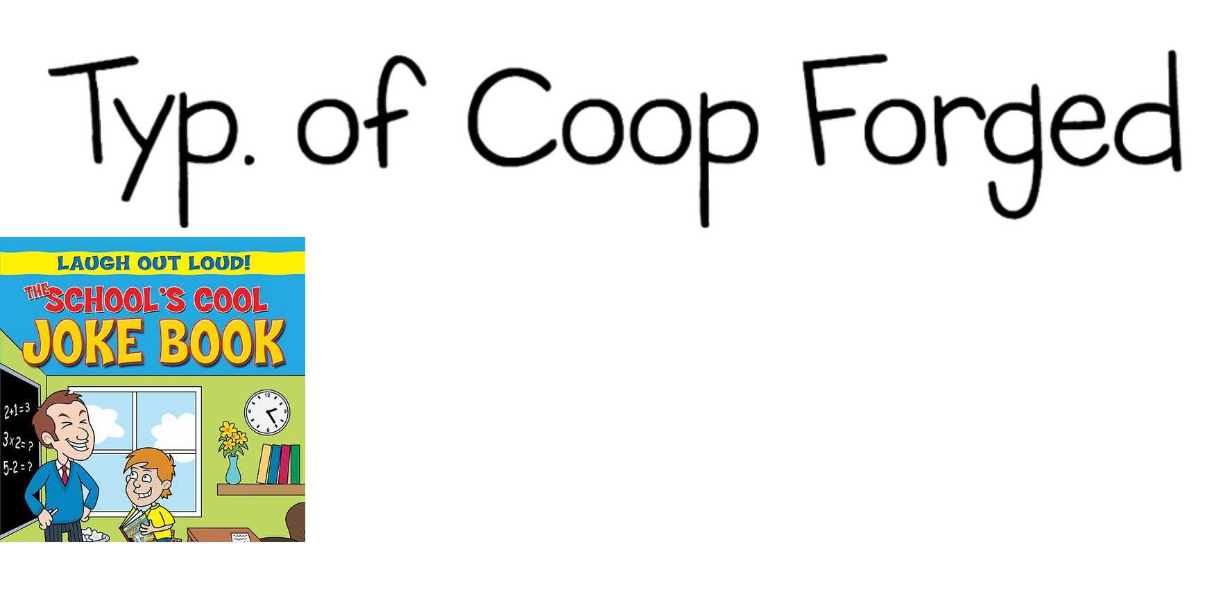 Typography of Coop Forged in use - Fonts In Use