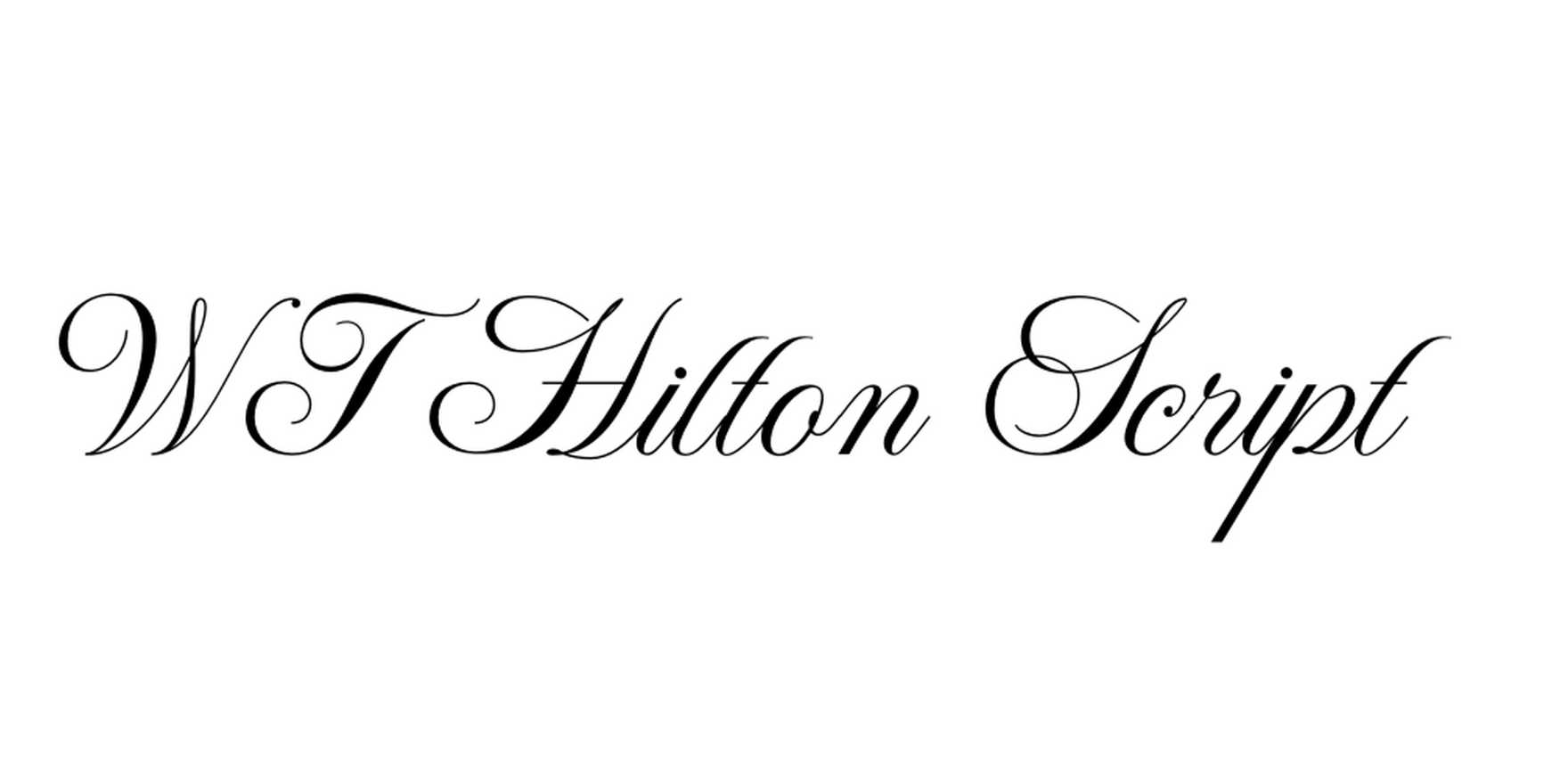 WT Hilton Script in use - Fonts In Use