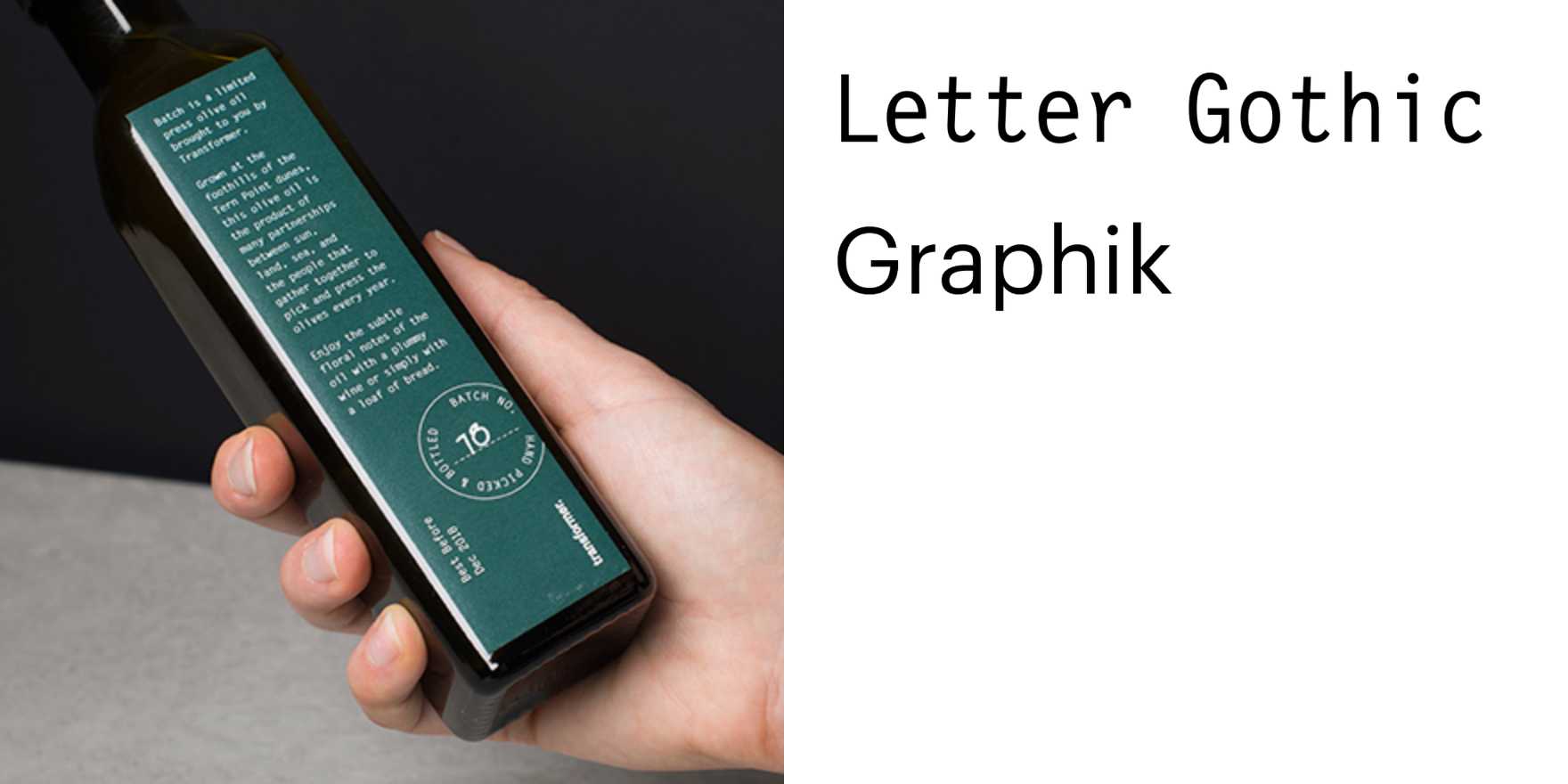 Batch - Fonts In Use