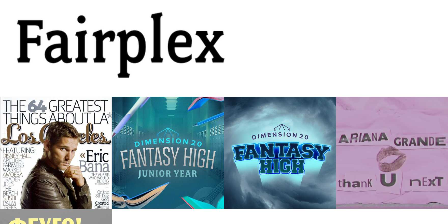 Fairplex in use - Fonts In Use