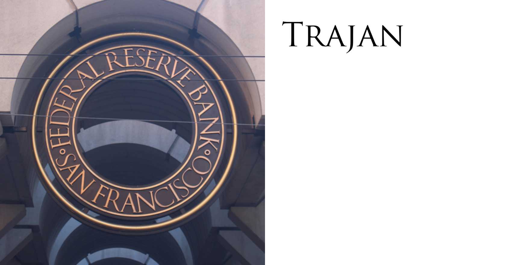 Federal Reserve Bank San Francisco - Fonts In Use