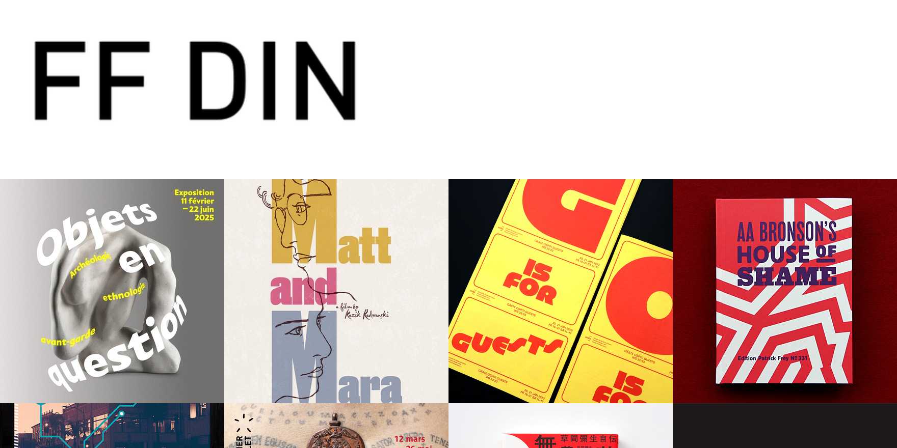 FF DIN in use - Fonts In Use