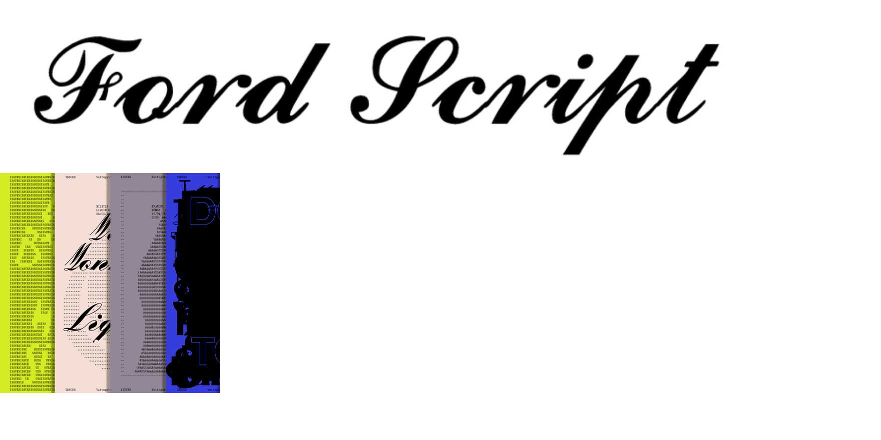 Ford Script in use - Fonts In Use