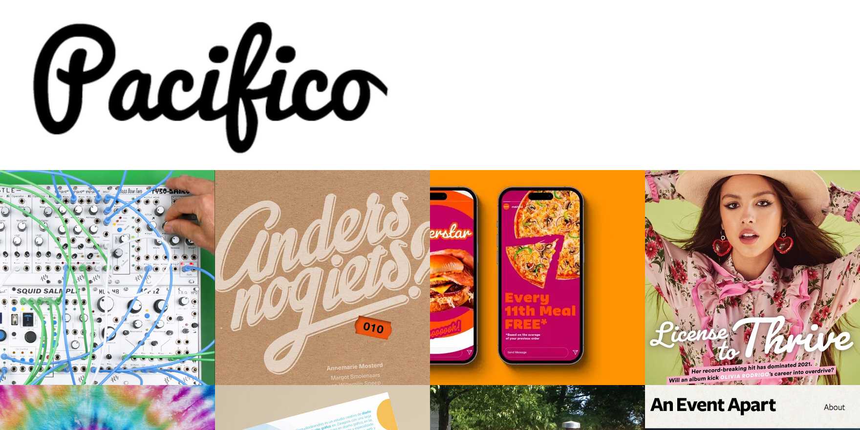 Pacifico (Vernon Adams) in use - Fonts In Use