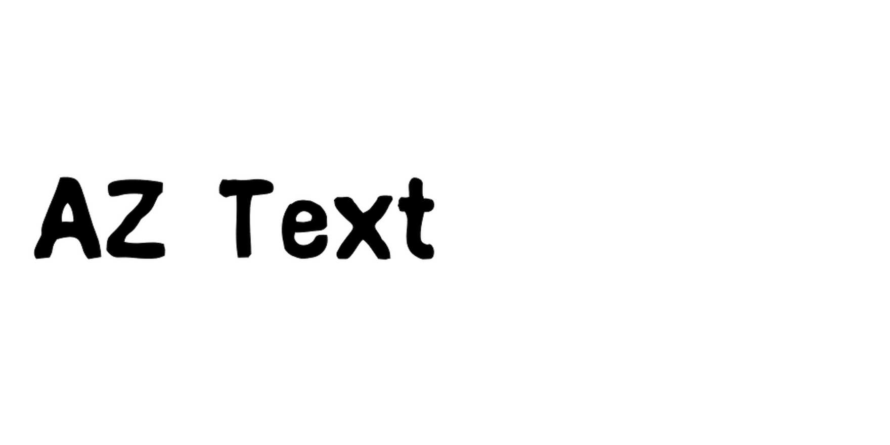 AZ Text in use - Fonts In Use