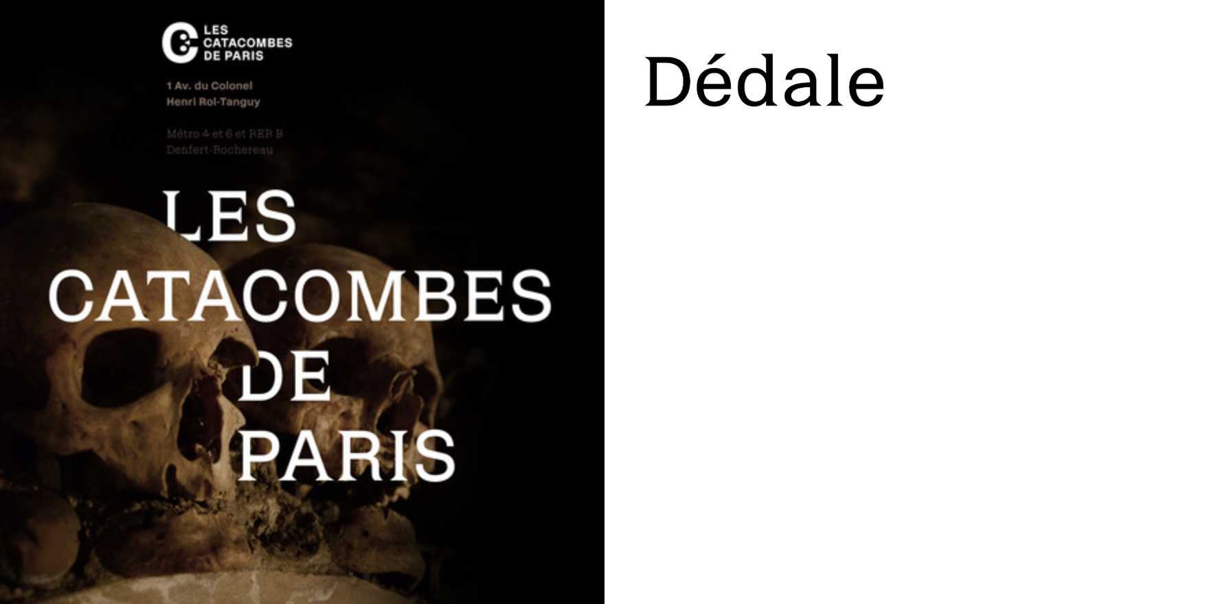 Les Catacombes de Paris - Fonts In Use