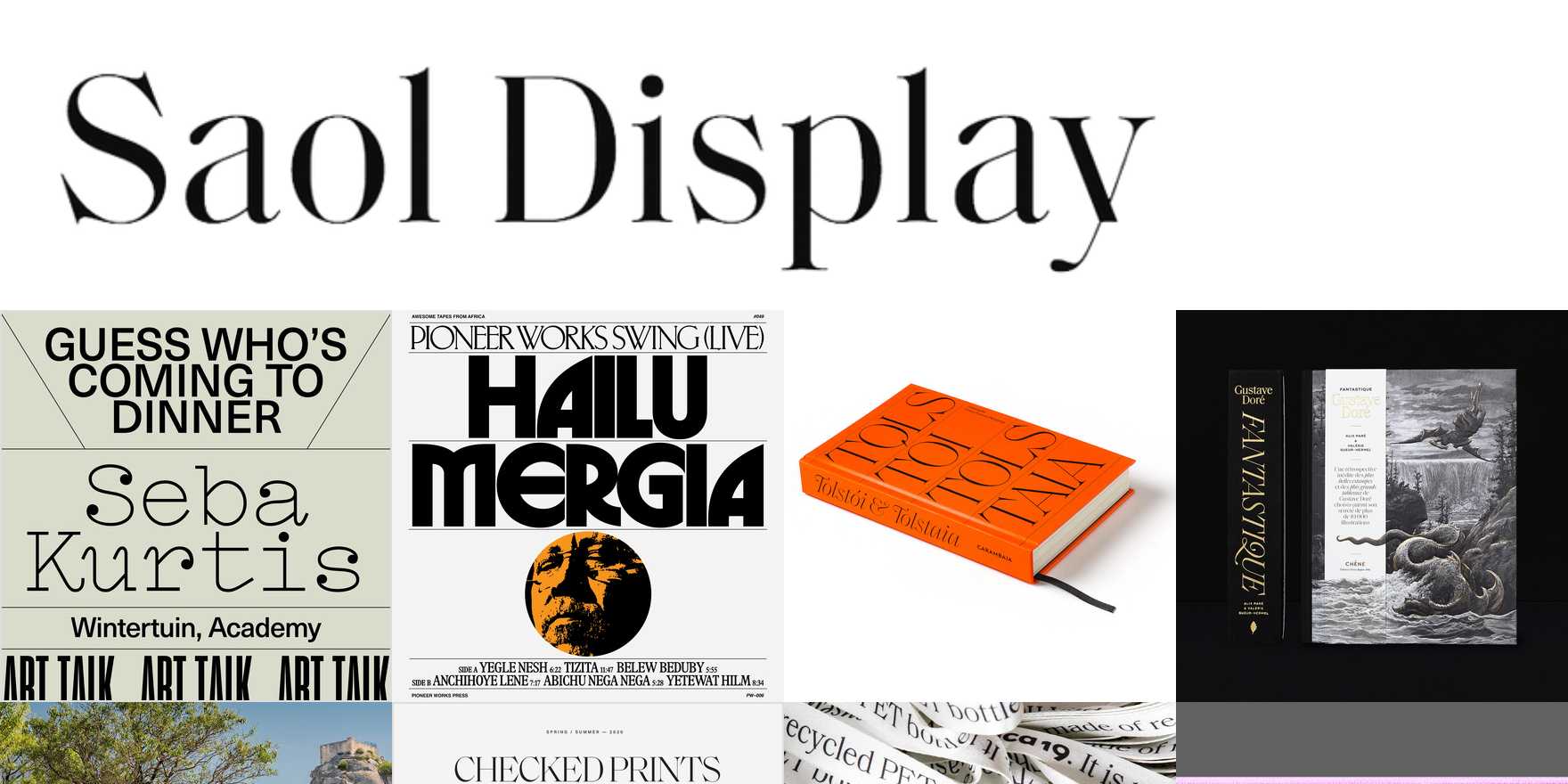 Saol Display in use - Fonts In Use