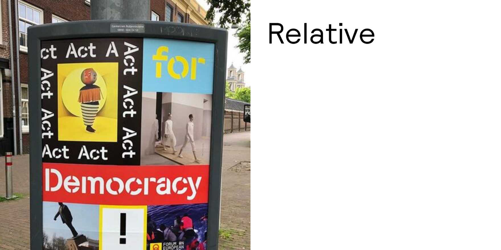 Act For Democracy - Fonts In Use