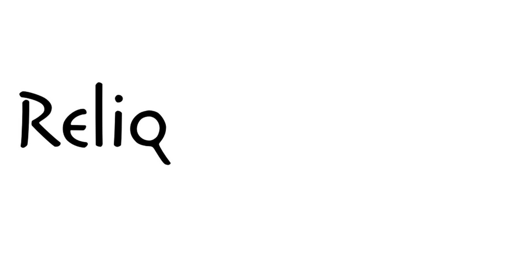 Reliq in use - Fonts In Use