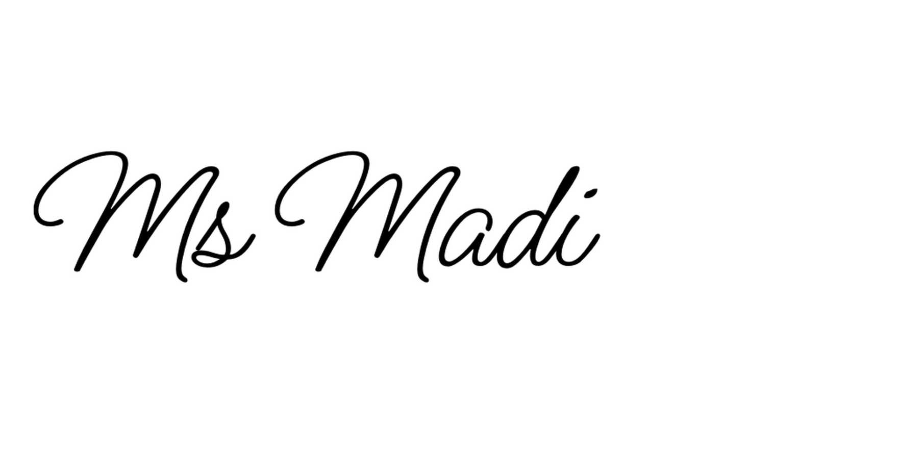 Ms Madi in use - Fonts In Use