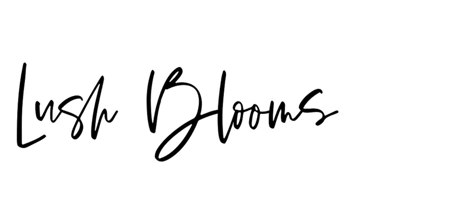 Lush Blooms in use - Fonts In Use