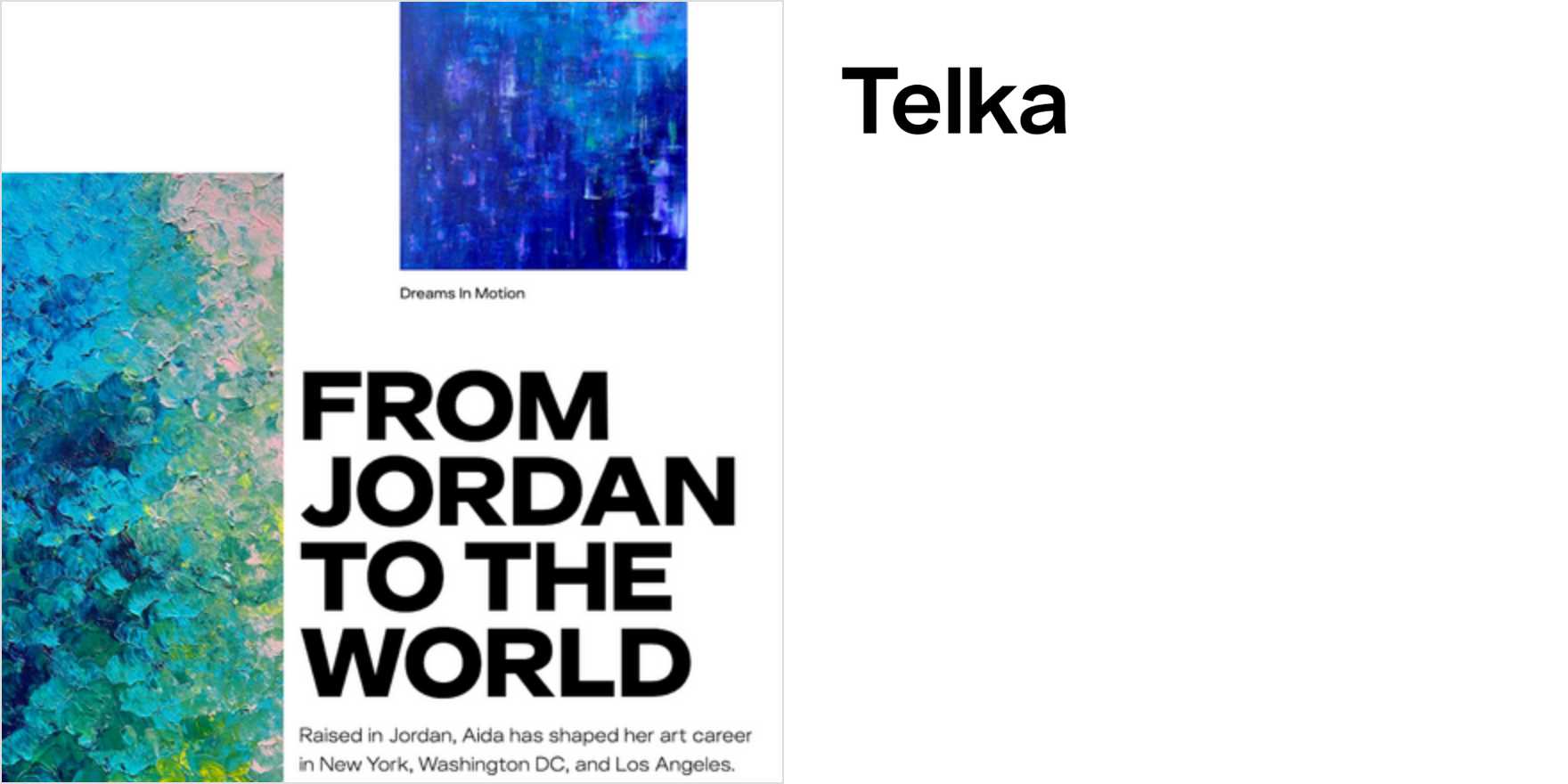Aida Murad website - Fonts In Use