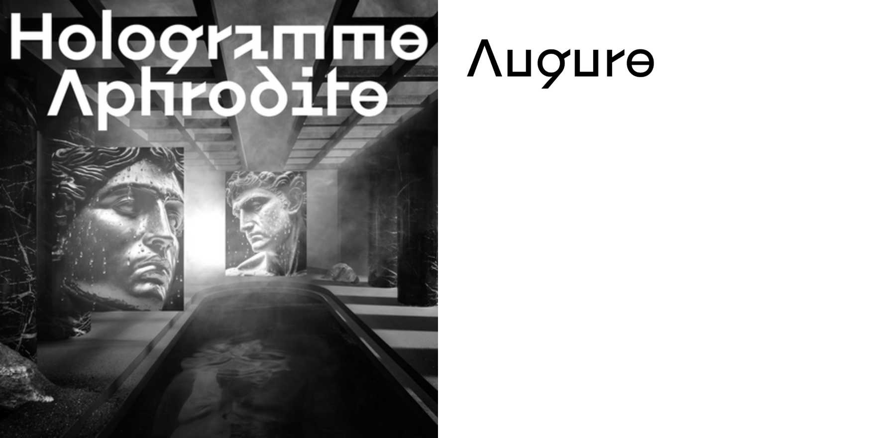 Hologramme – SOLEDAD opus 32 no.1 album art and campaign - Fonts In Use