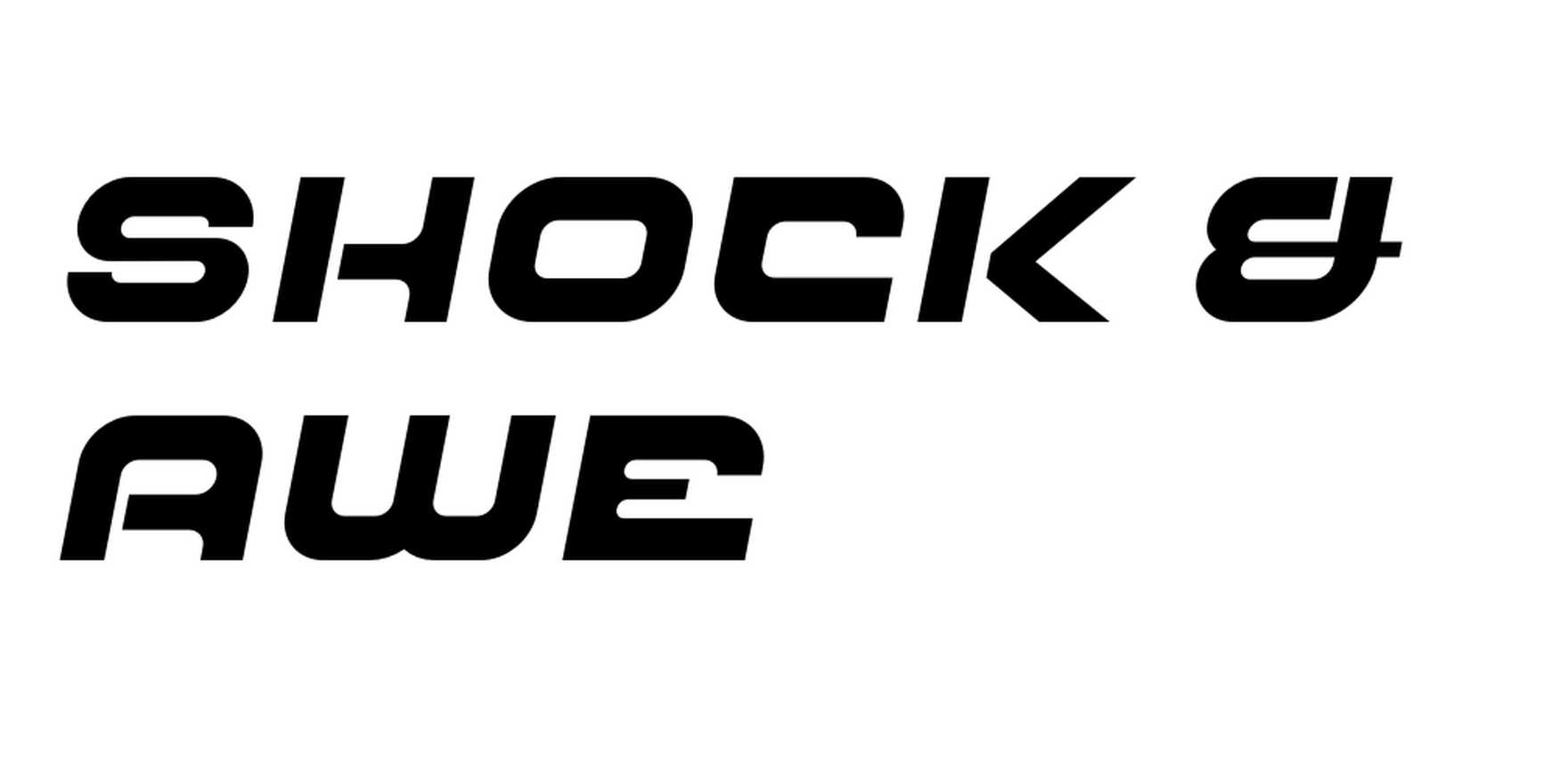 Shock & Awe in use - Fonts In Use