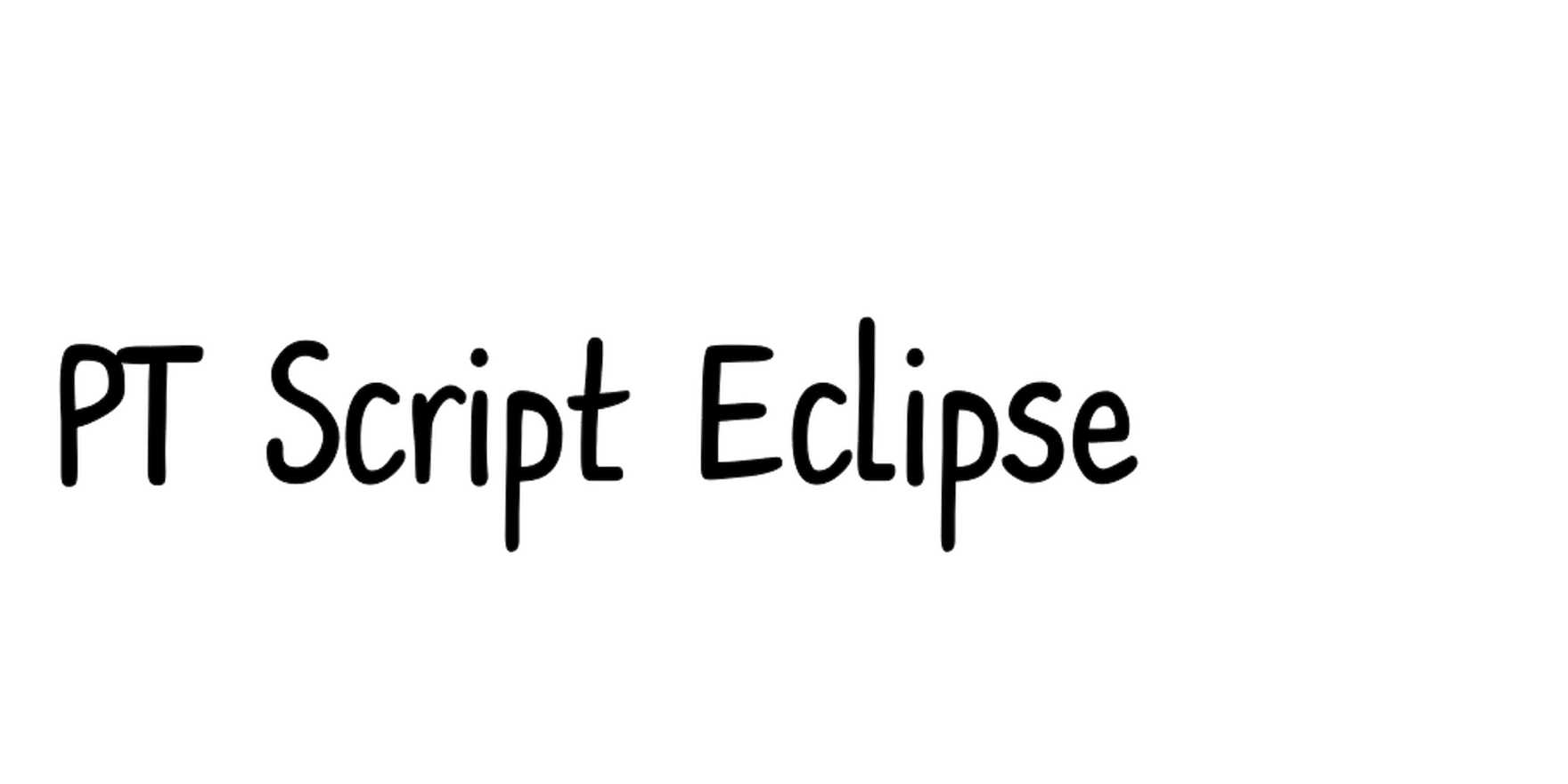 PT Script Eclipse in use - Fonts In Use