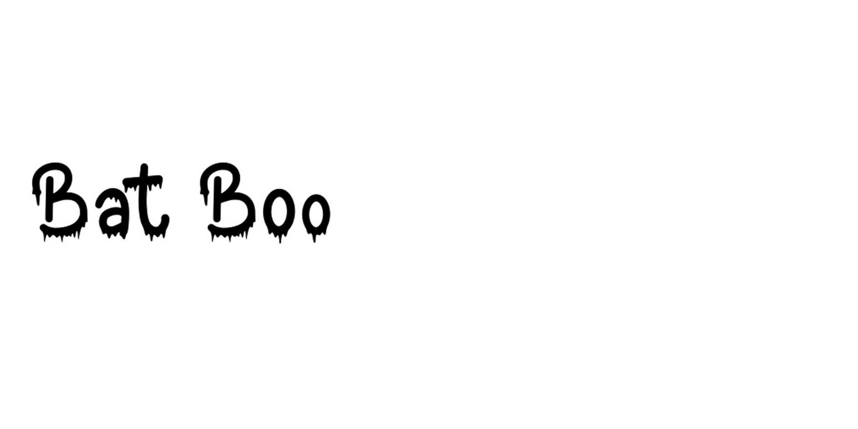 Bat Boo in use - Fonts In Use