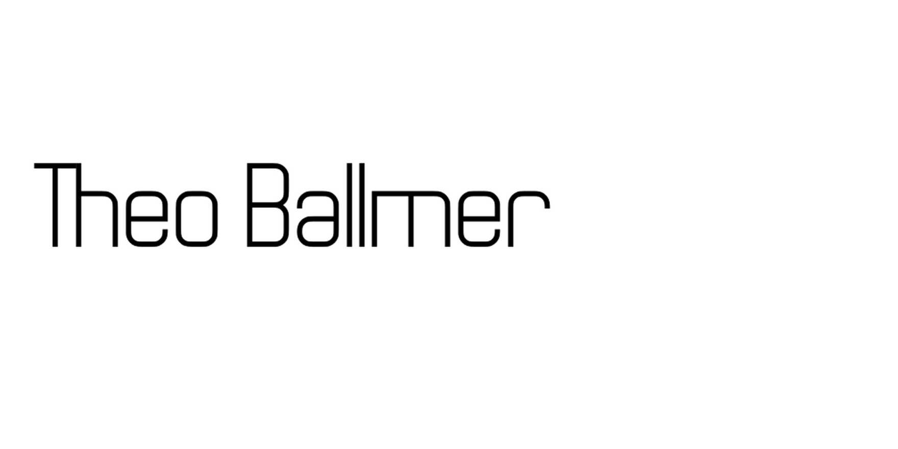 Theo Ballmer in use - Fonts In Use