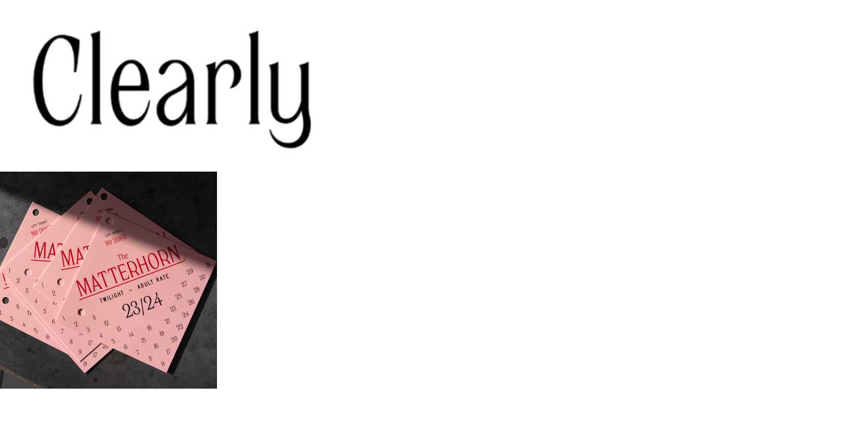 Clearly in use - Fonts In Use