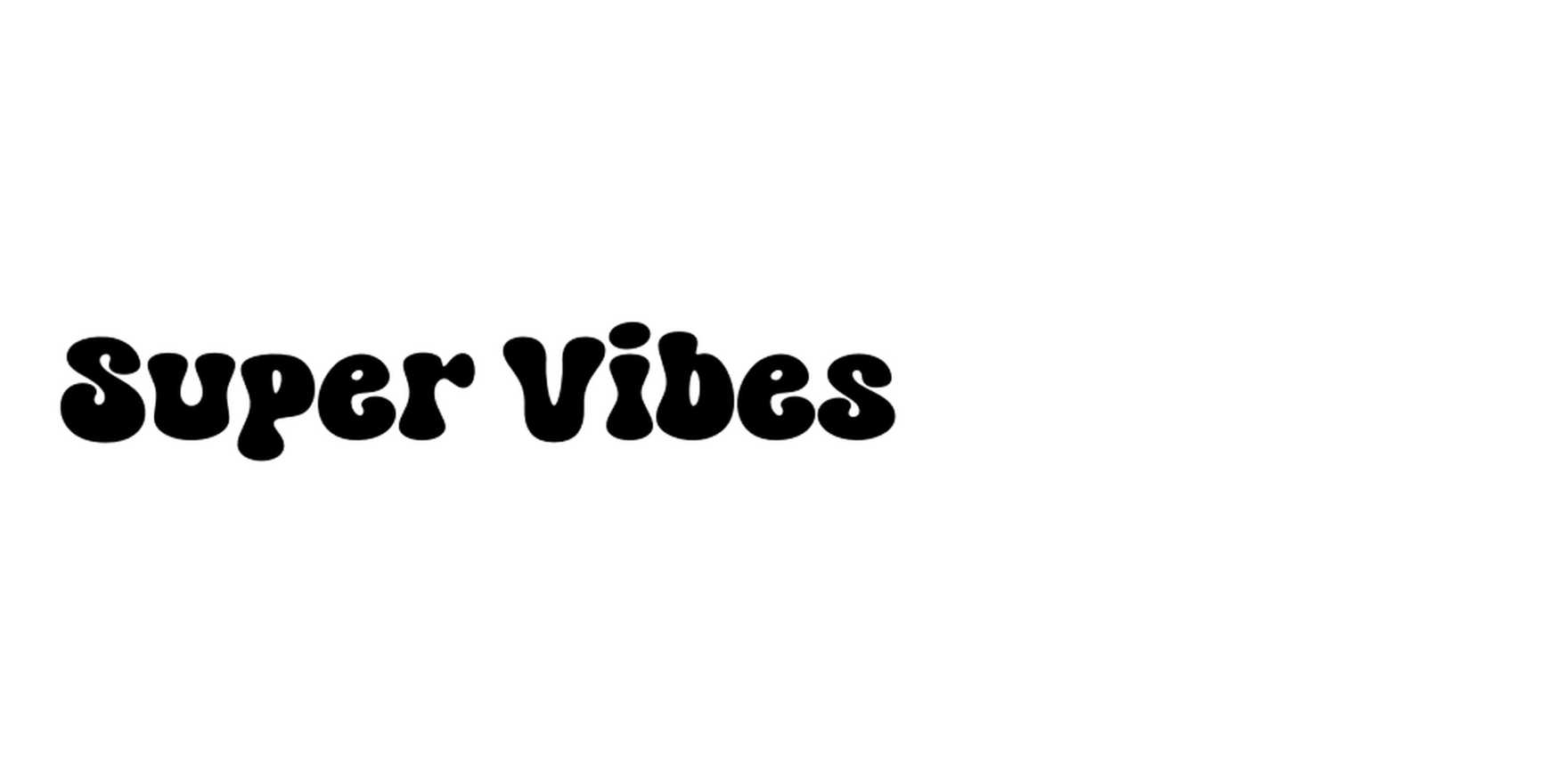 Super Vibes in use - Fonts In Use