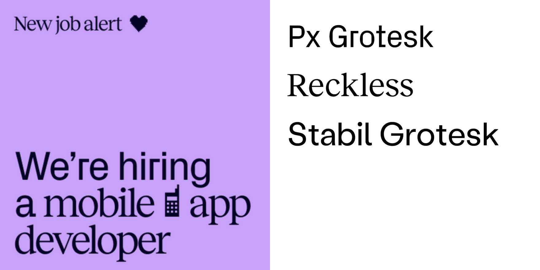 Koris - Fonts In Use