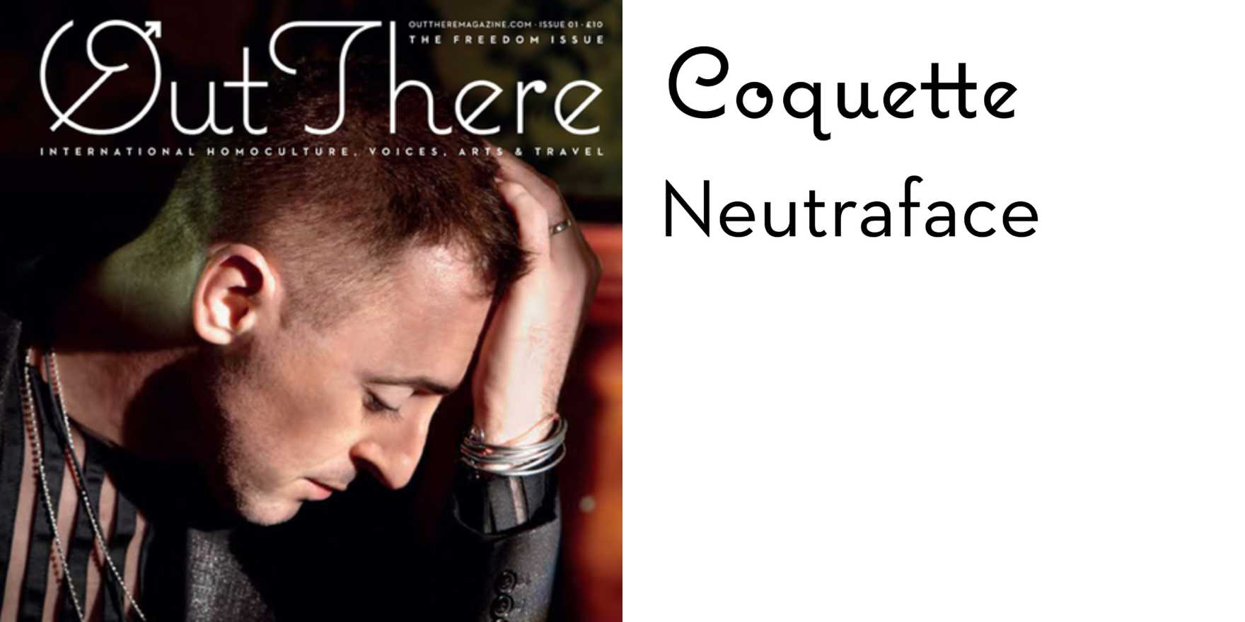 Out There Annual covers, Issues 1–3 - Fonts In Use