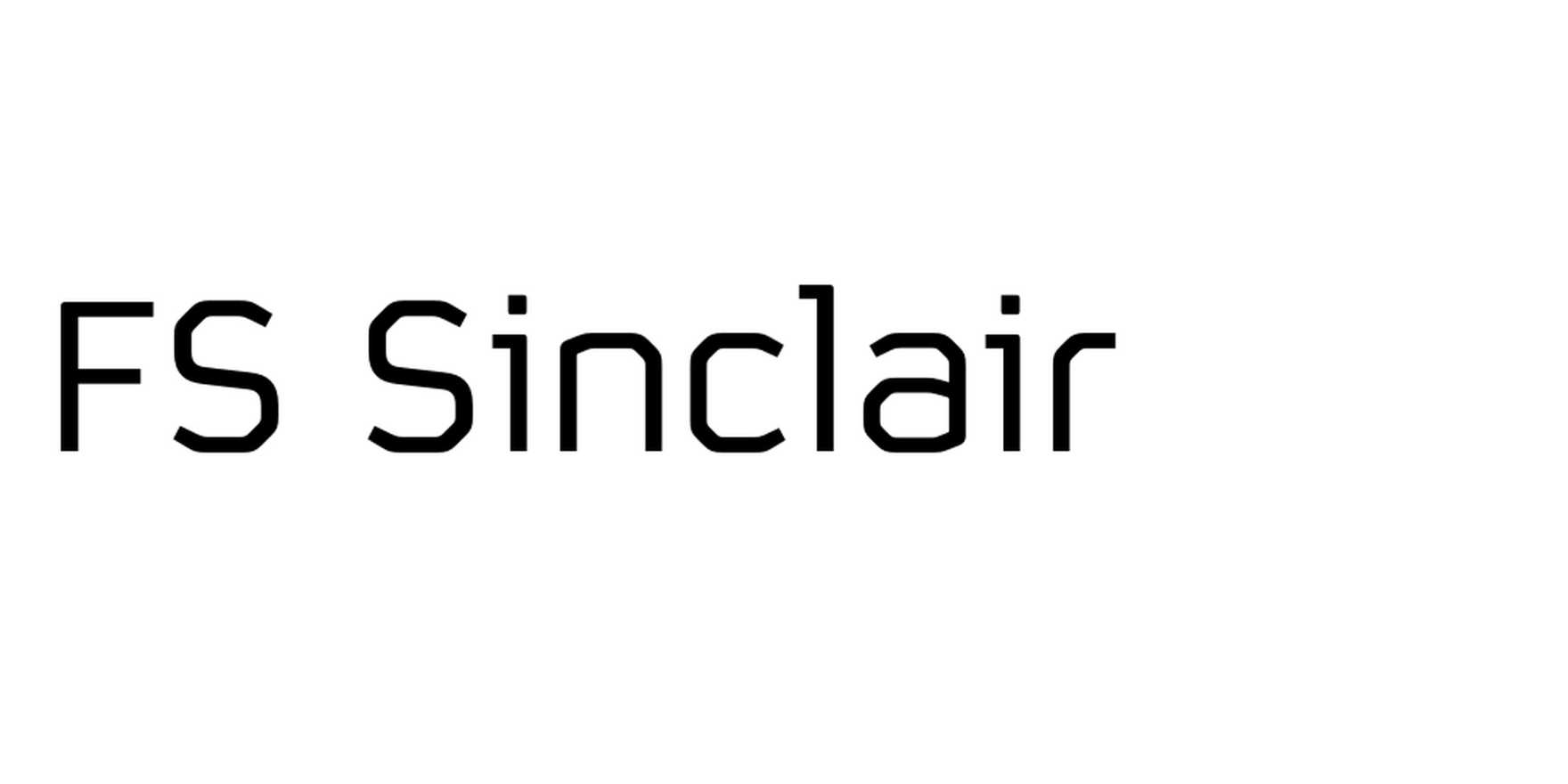 FS Sinclair in use - Fonts In Use