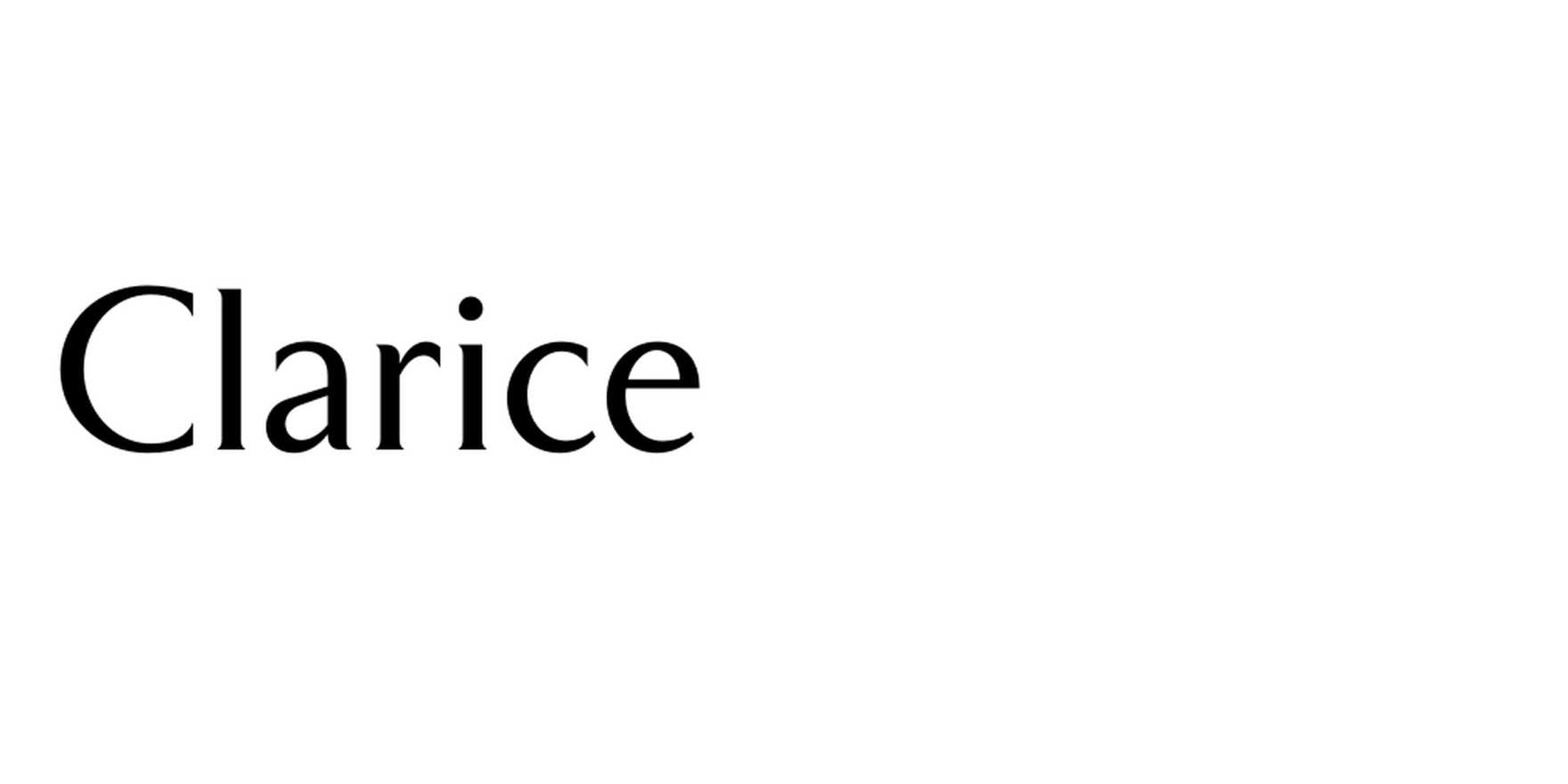 Clarice in use - Fonts In Use