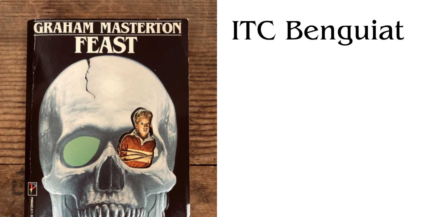 Feast by Graham Masterton - Fonts In Use