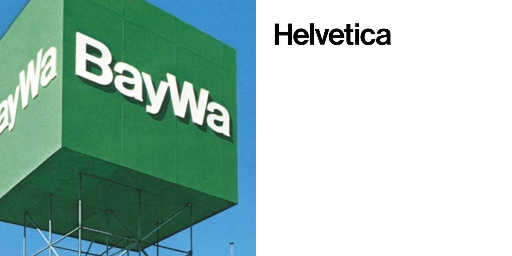 BayWa logo (1972–) - Fonts In Use