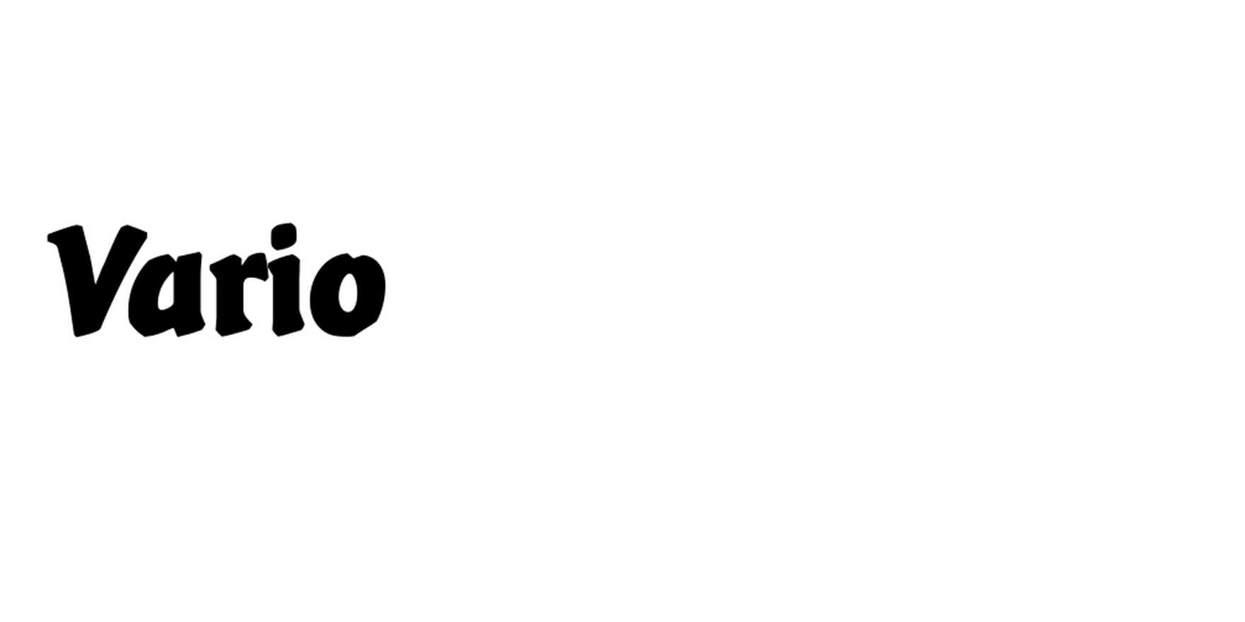 Vario in use - Fonts In Use