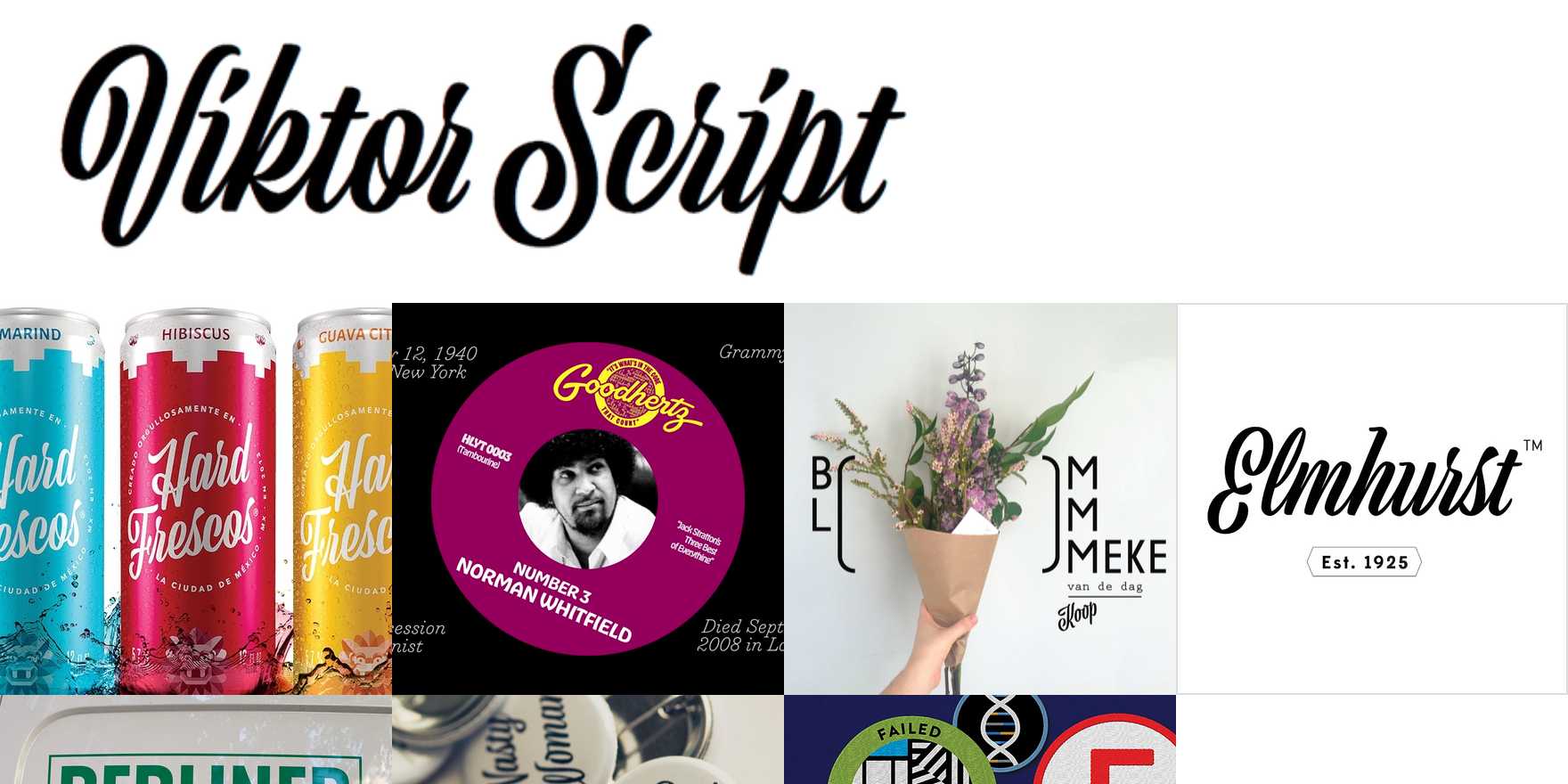 Viktor Script in use - Fonts In Use