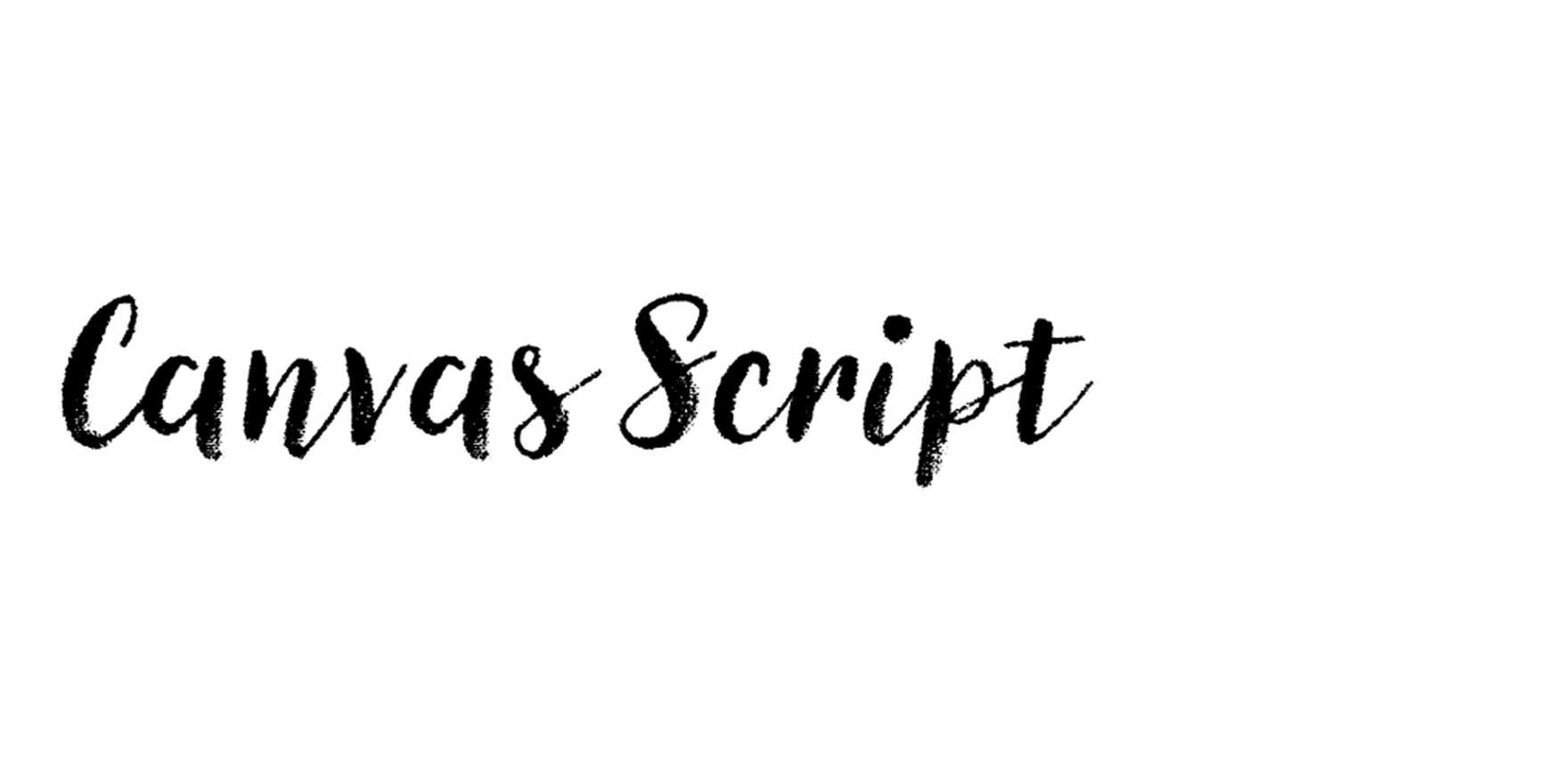 Canvas Script in use - Fonts In Use
